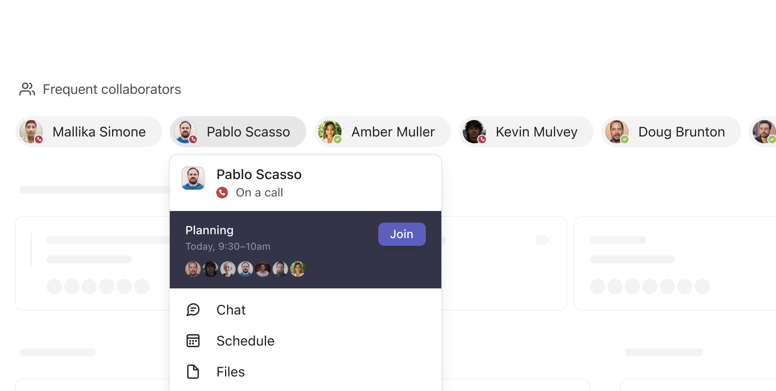 A beautiful dashboard for Microsoft Teams - Overview by Frameable